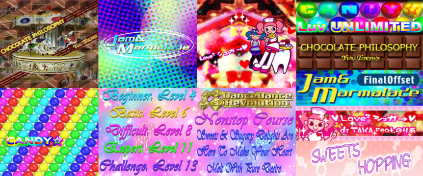 DDR Sweets Hopping Custom Nonstop Course by Septembersapphire100 on ... DDR Sweets Hopping Custom Nonstop Course by Septembersapphire100 on ...