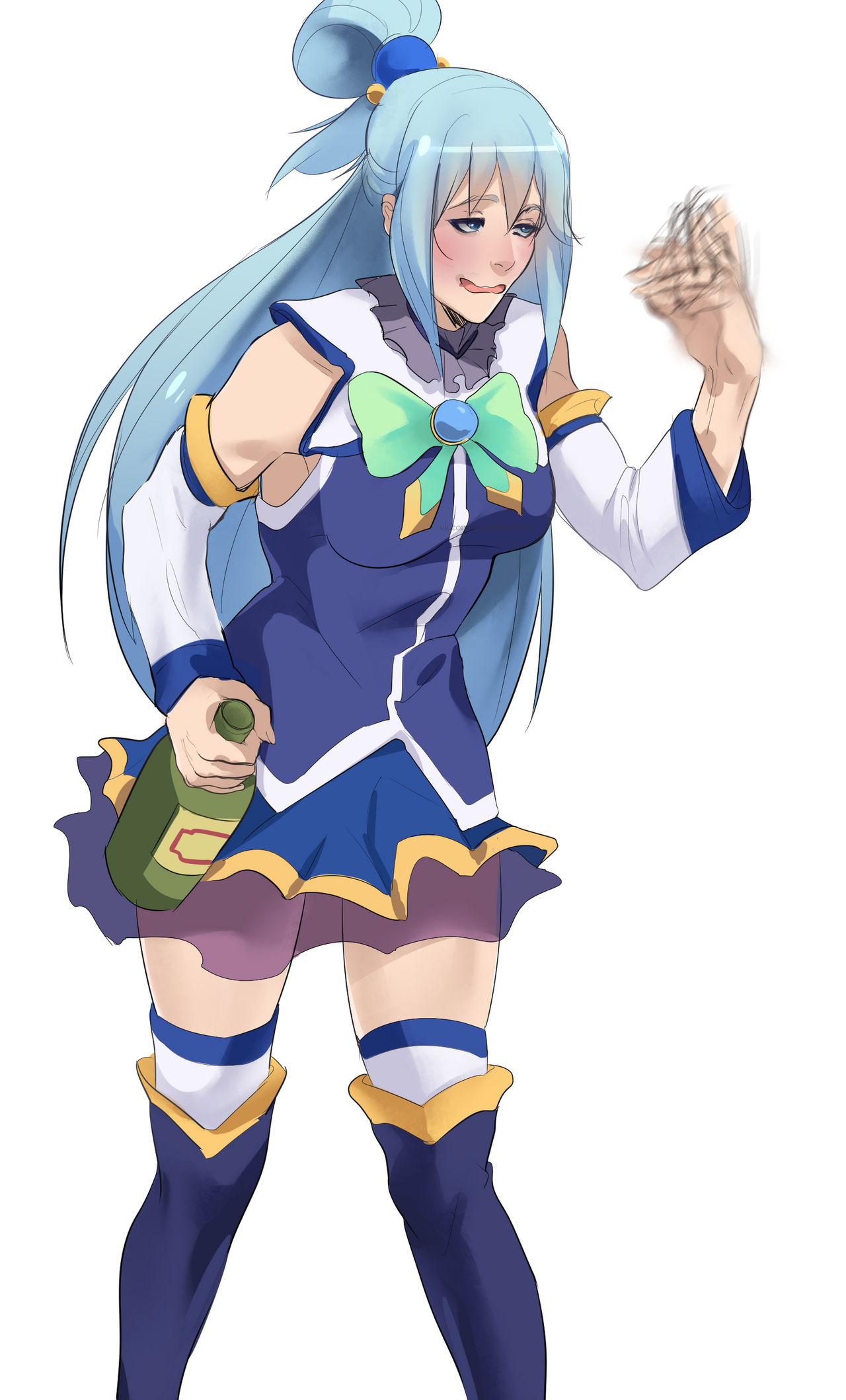 Aqua Konosuba By Hicna On Deviantart