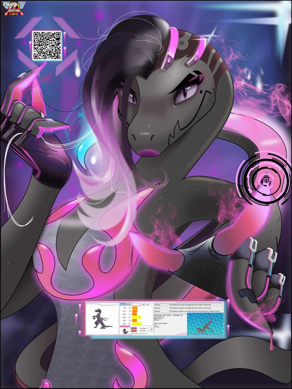 Sombra Salazzle By Philllord On Deviantart