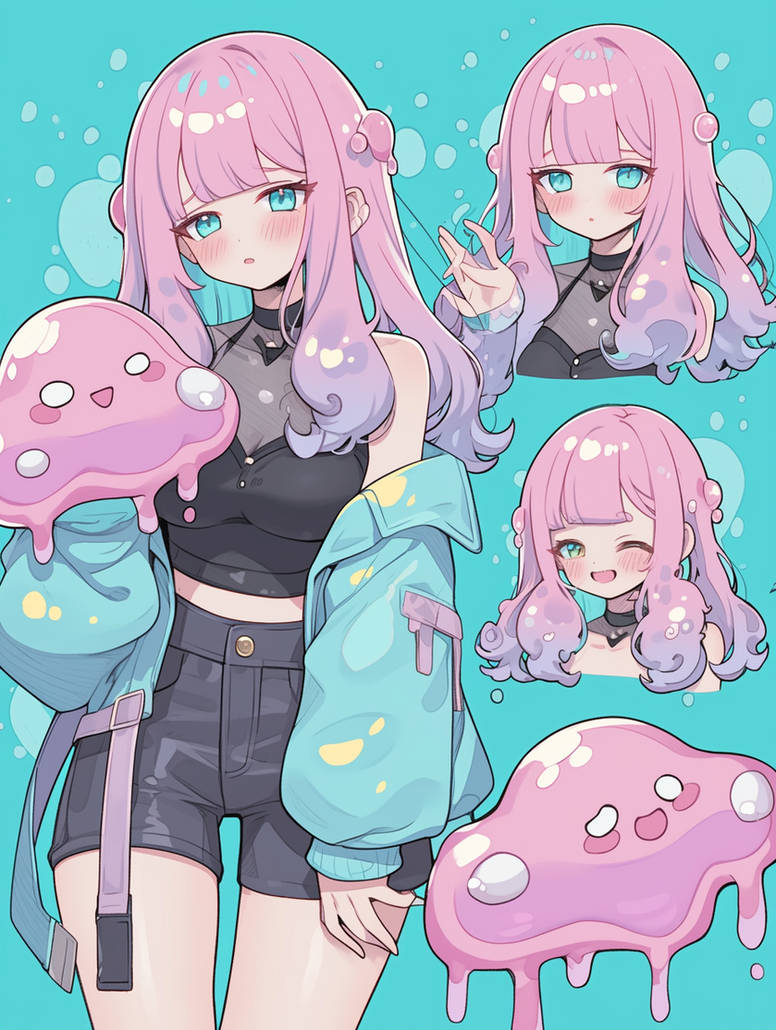 Slime Girl Adopt By Hanahakiadopts On Deviantart