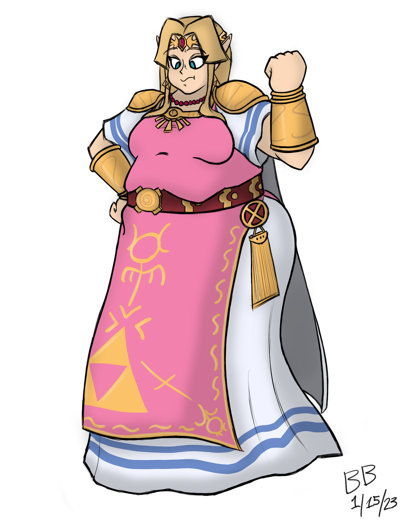 Bbw Zelda Ssbu Mod In Desc By Beepboopv2 On Deviantart