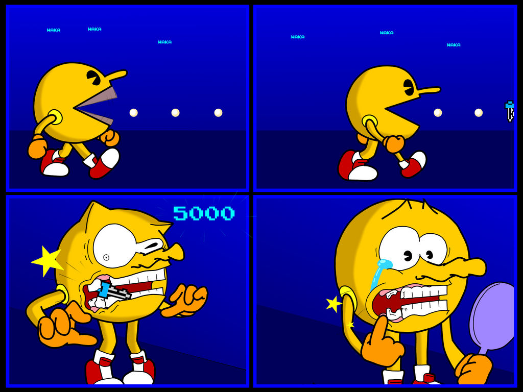 Pac Man Key To My Mouth By Ballisticfury On Deviantart