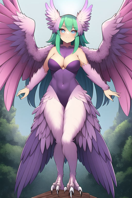 Harpy Girl Adoptable By Menikraart On Deviantart