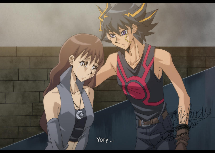Commission Yusei And Yori By Pink Hudy On Deviantart