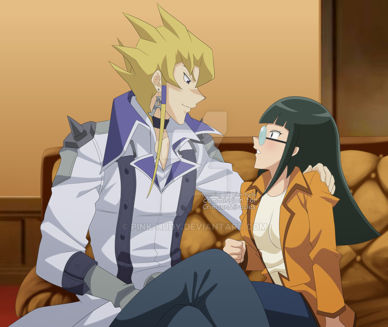 Commission Jack And Carly By Pink Hudy On Deviantart