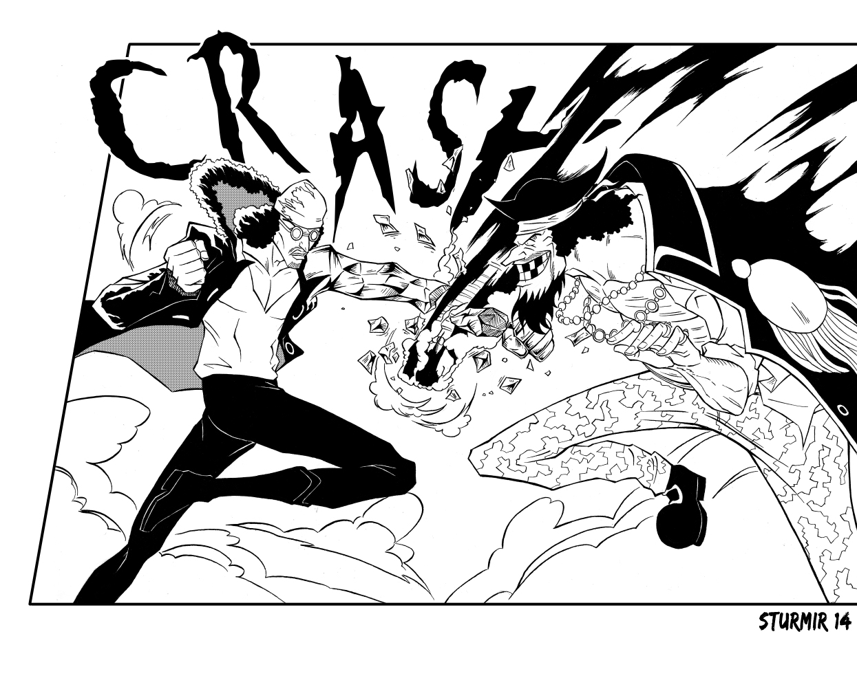 Kuzan Aokiji Vs Kurohige Blackbeard By Sturmir On DeviantArt kuzan-aokiji-vs-kurohige-blackbeard-by-sturmir-on-deviantart