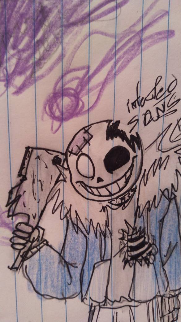 Infected sans by grimprim on DeviantArt Infected sans by grimprim on DeviantArt