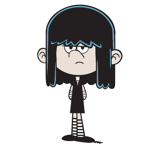 Lucy Loud With Both Eyes Showing By Wildcat1999 On Deviantart