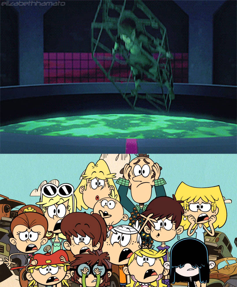 Louds react to Karai falling into Mutagen by Wildcat1999 on DeviantArt Louds react to Karai falling into Mutagen by Wildcat1999 on DeviantArt