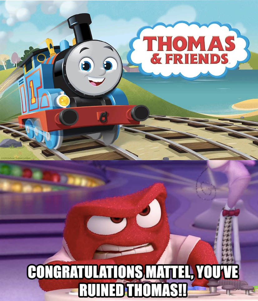 Angers Reaction To Thomas Reboot By Wildcat1999 On Deviantart