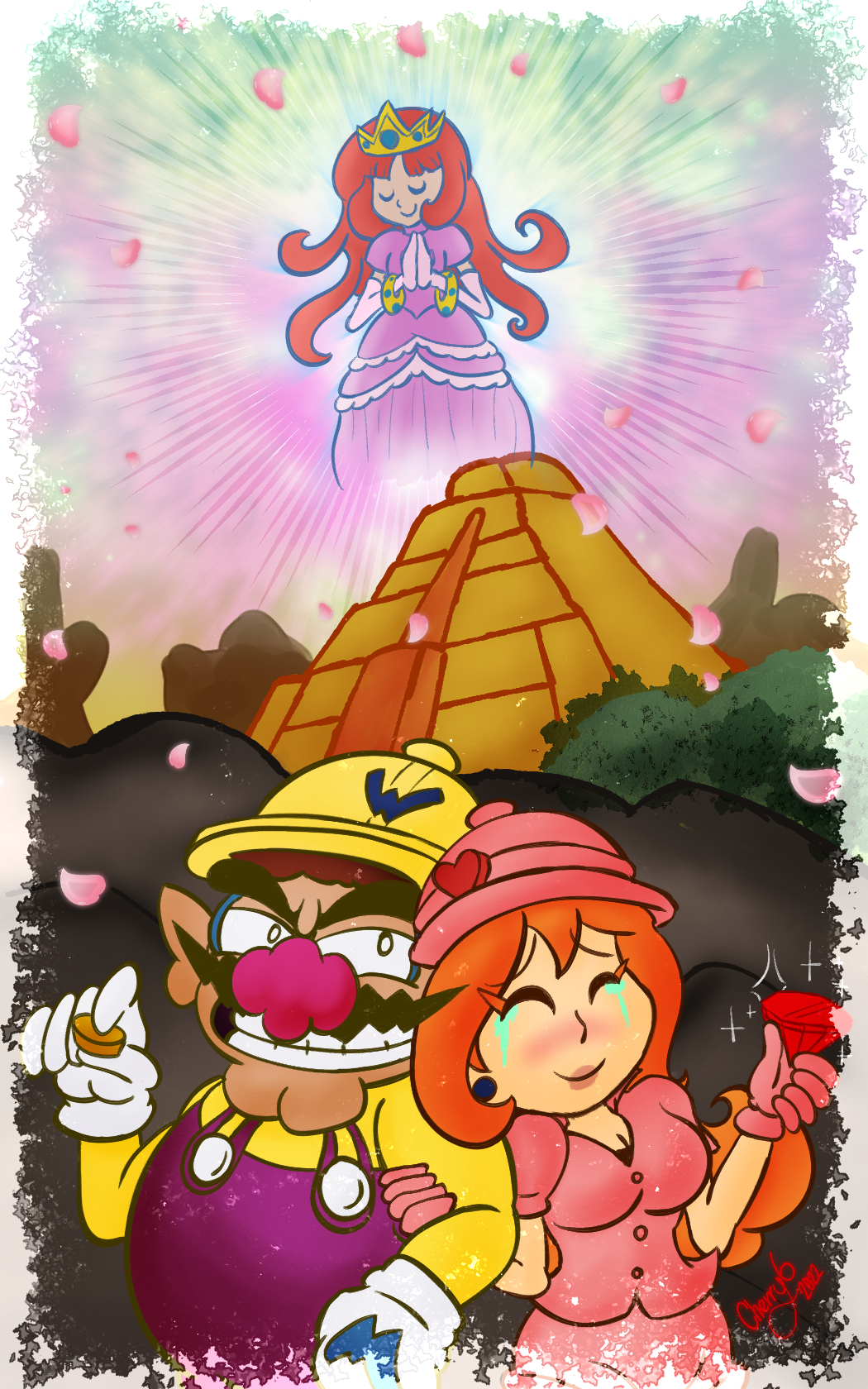Wario X Mona October 21st 2022 By Monachao On Deviantart