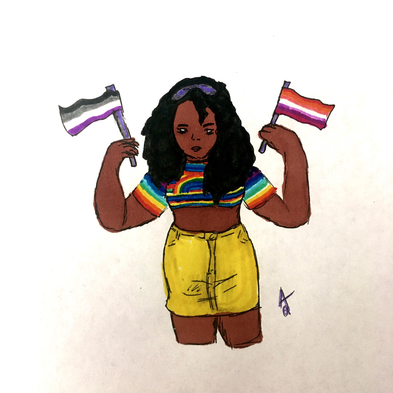 Homoromantic Asexual Pride By Avese23 On Deviantart