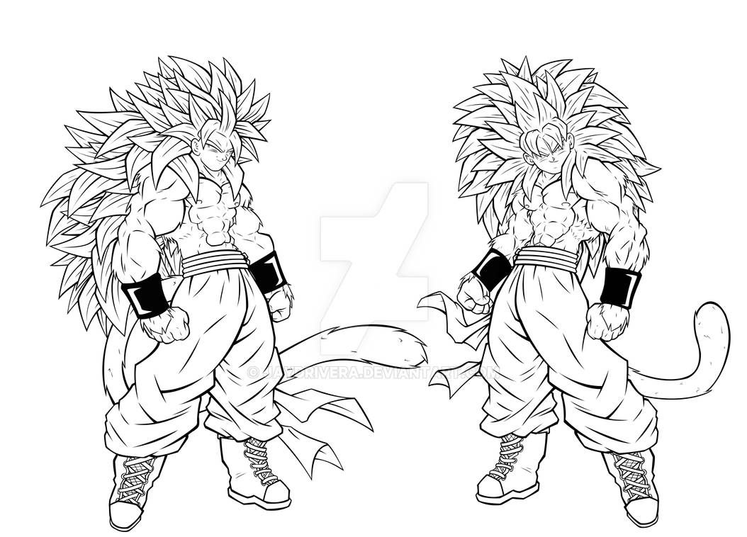 Super Saiyan Fusions Inked By Jaydrivera On Deviantart