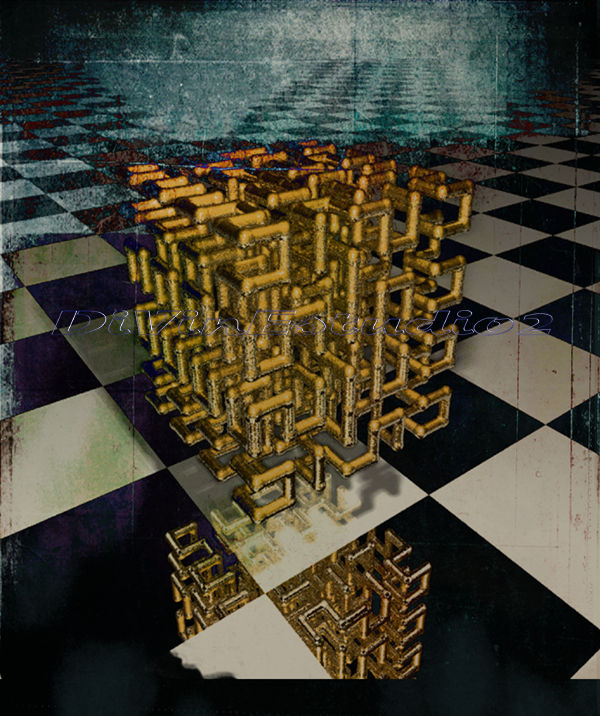 A Hilbert Curve Cube 3d By Darcyie On Deviantart