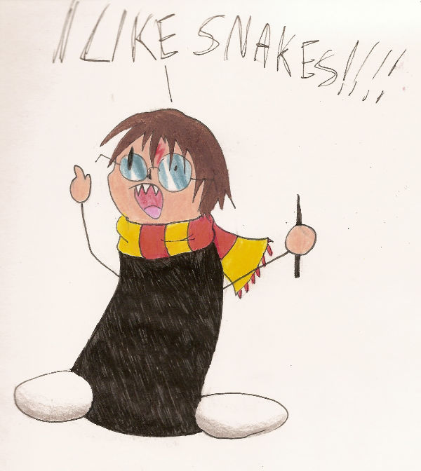 HARRY POTTER AND SNAKES by MimicTanooki on DeviantArt