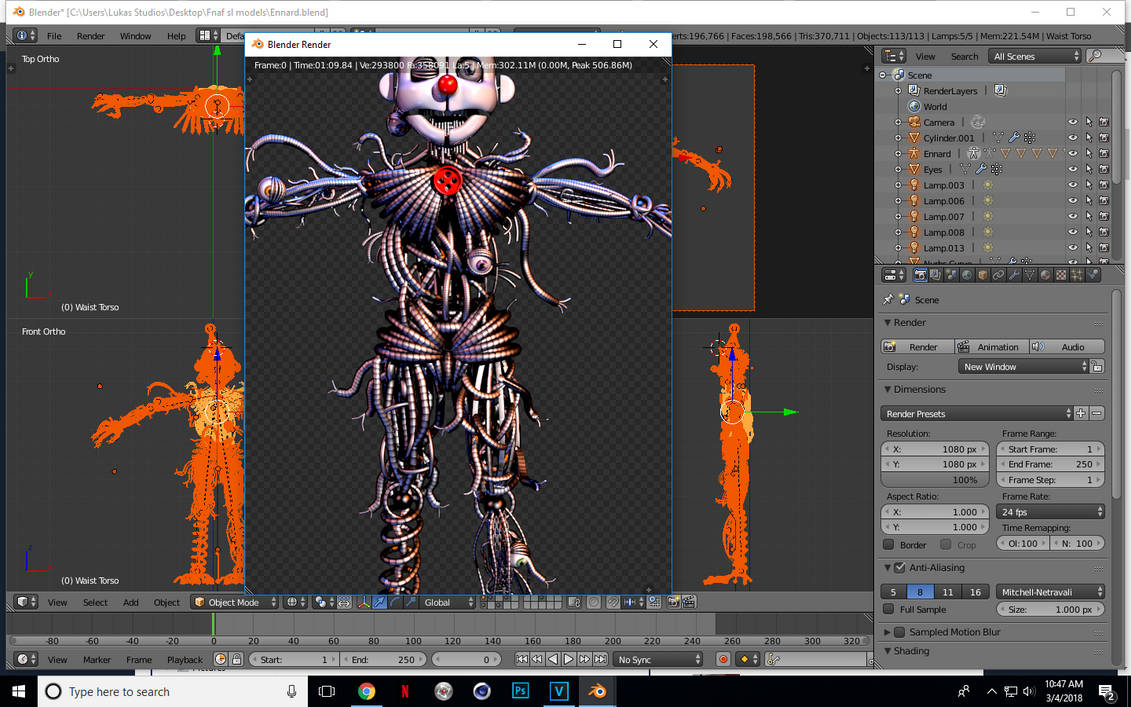 Ennard From Fnaf Sl By Loaylty On Deviantart