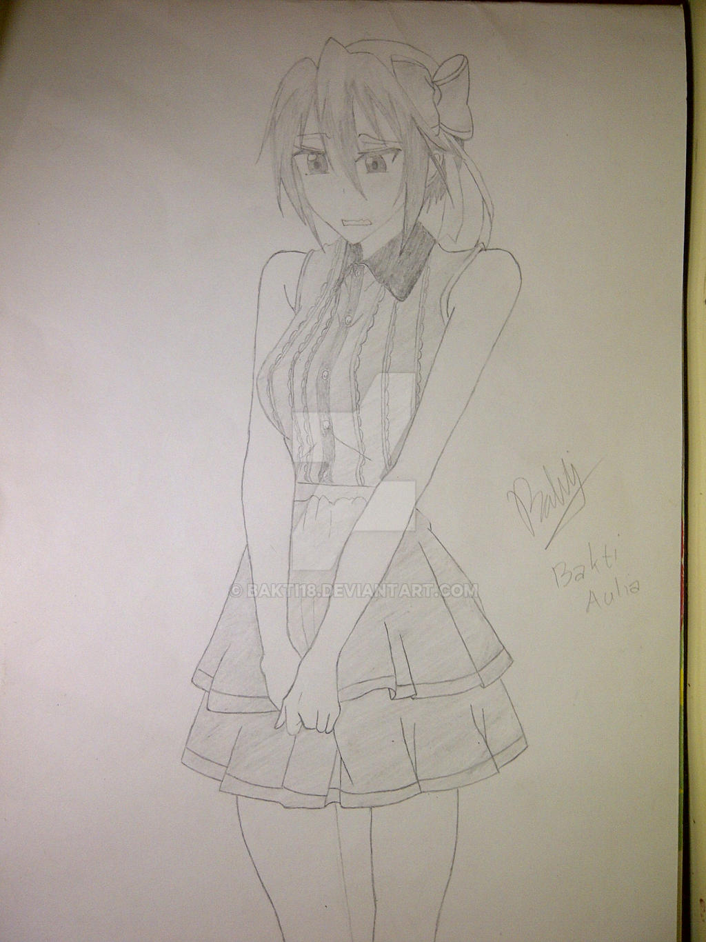 Tsugumi Seishirou Pencil Drawing By Bakti18 On Deviantart