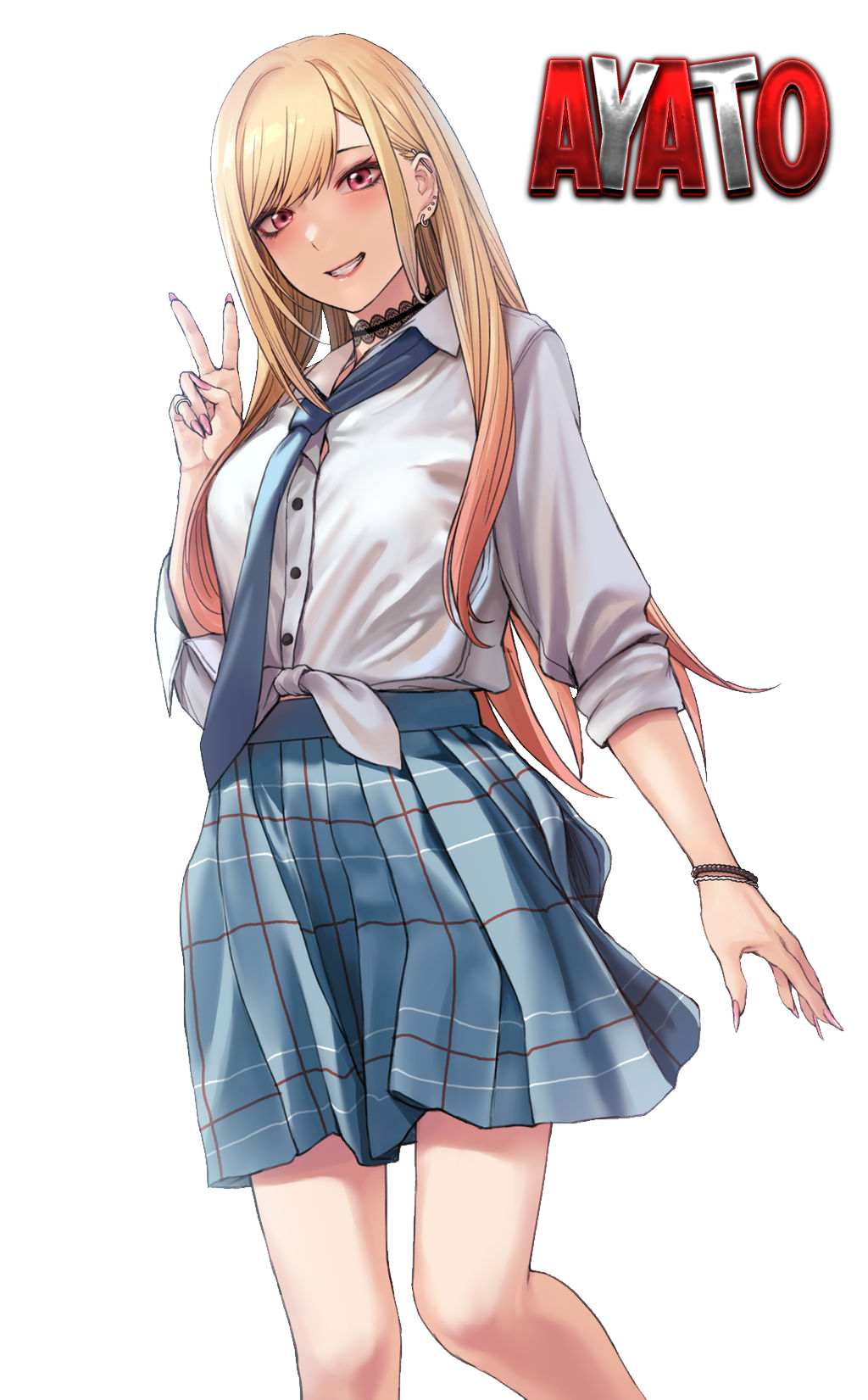 Kitagawa Marin Render By Ayato24 On Deviantart