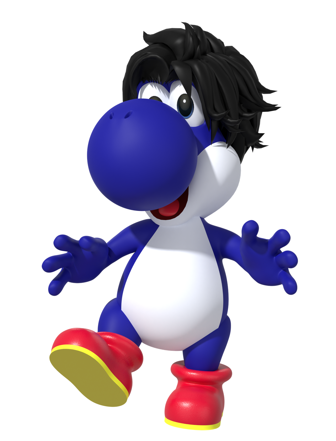Blender 3d Renders Stock Yoshi Render Fake By Snlyoshi21 On Deviantart
