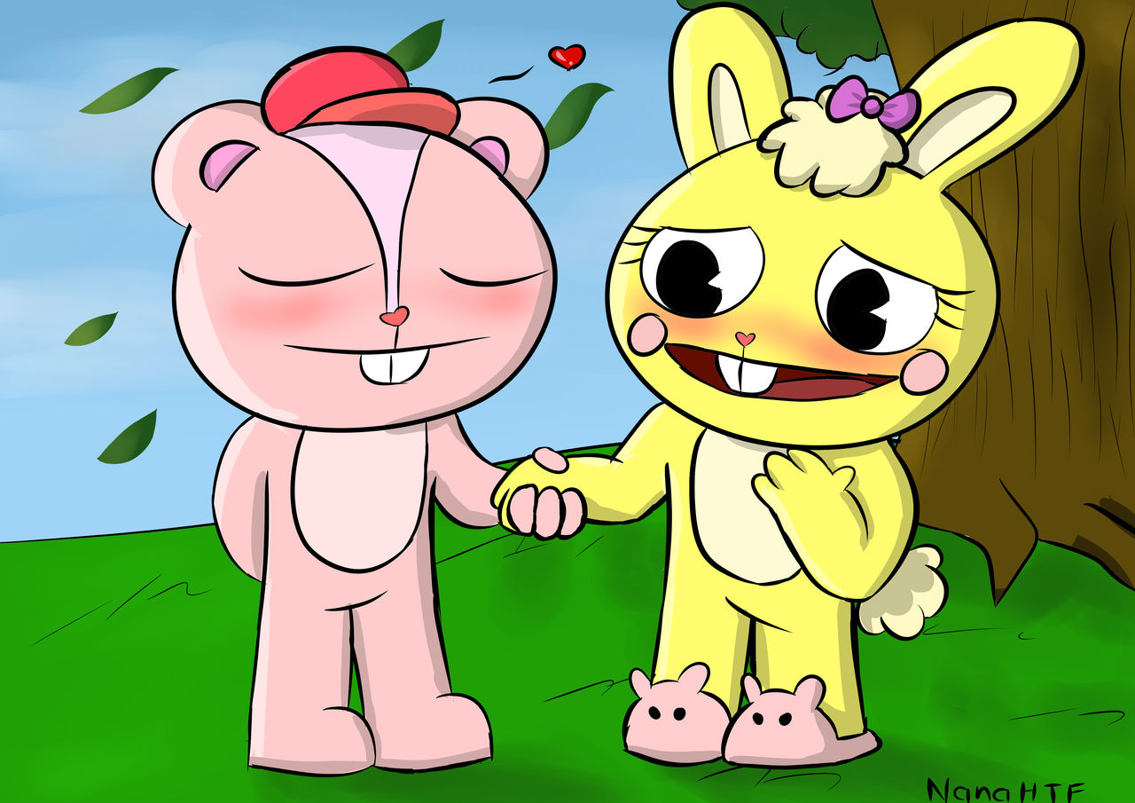 Genderbent Giggles X Cuddles By Nanahtf On Deviantart