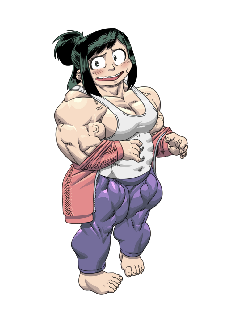 My Muscle Mom Inko Midoriya By Redsilverartist On Deviantart
