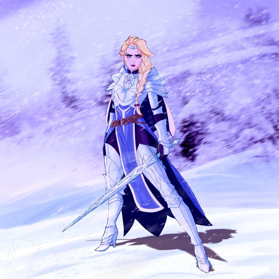 Knight Elsa Frozen By Brandoodles On Deviantart