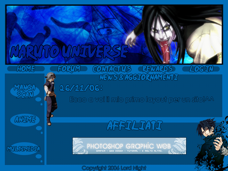 Naruto Layout by walkerallen on DeviantArt