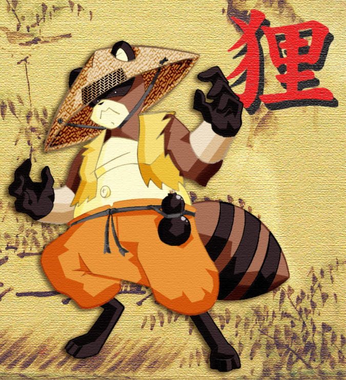 tanuki color by TheBrave on DeviantArt