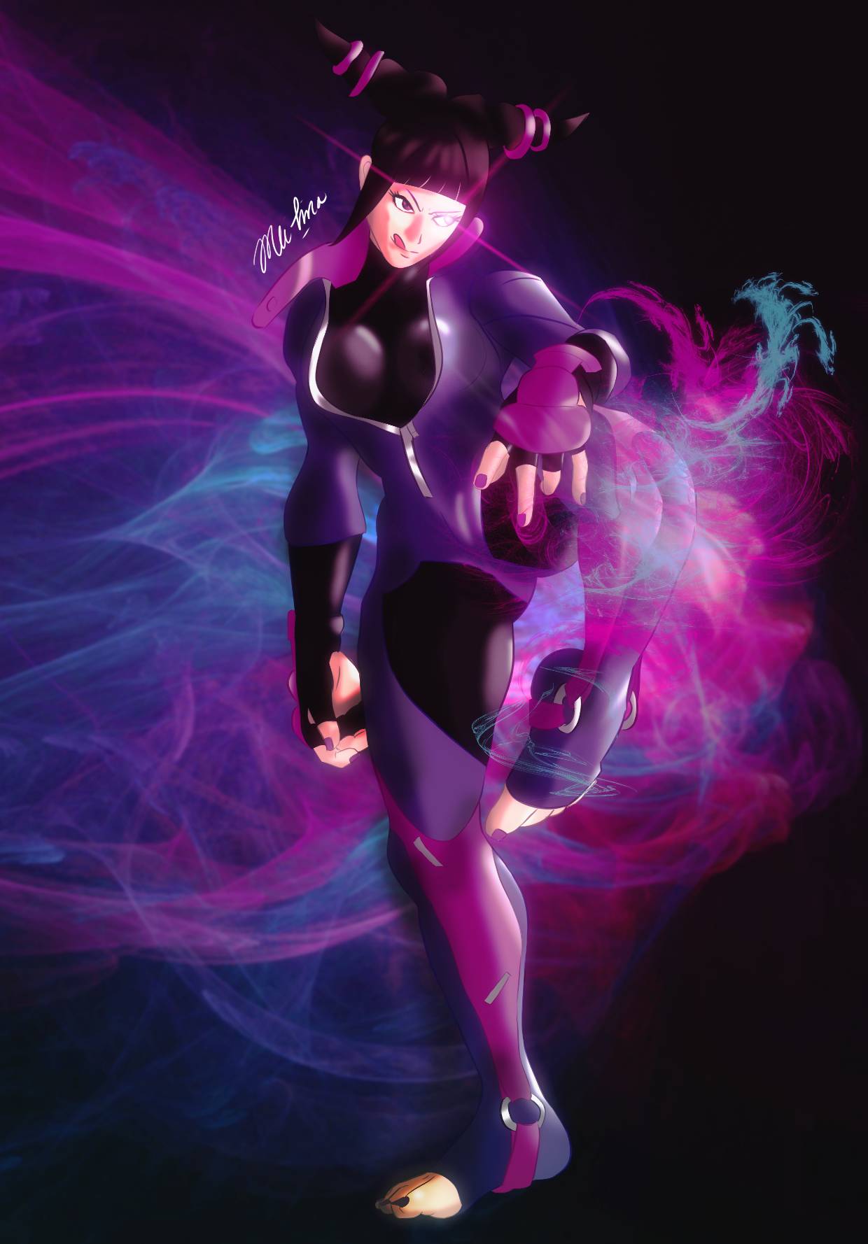 Juri Han Street Fighter 5 Fanart By Twinklybun On Deviantart
