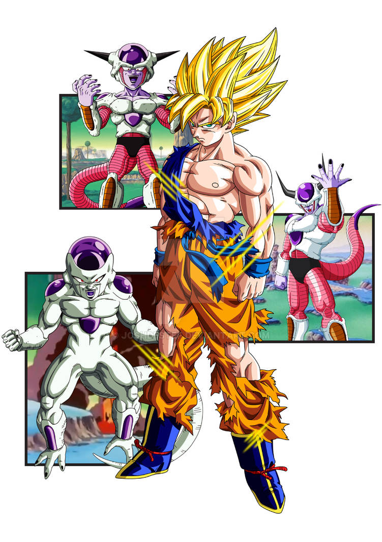 Goku Vs Frieza By Joshdestef On Deviantart
