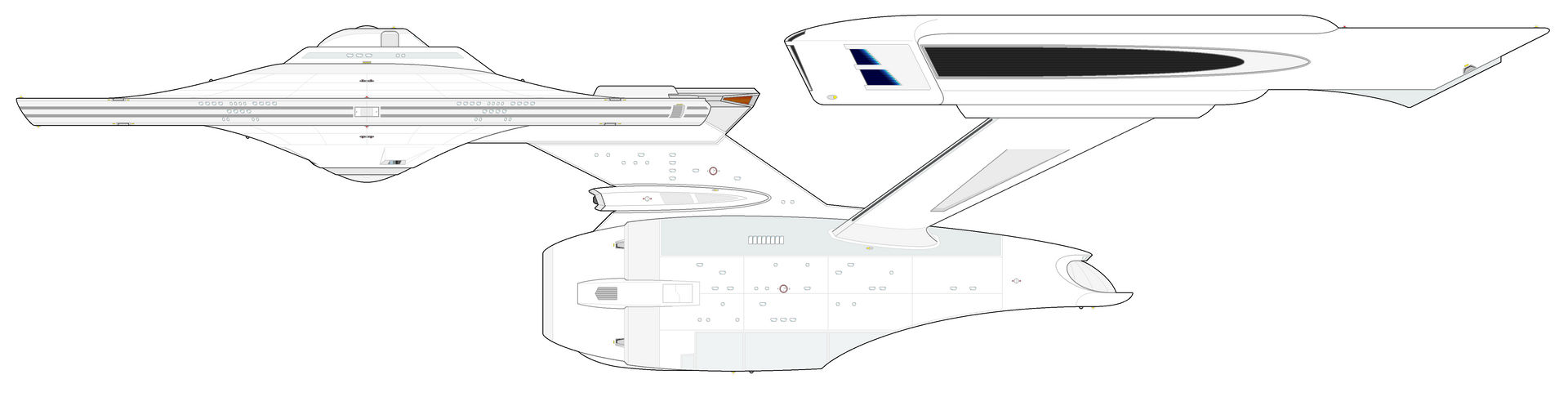 Phase 2 / Refit USS Enterprise NCC-1701 revisited by Argumemnon on ... Phase 2 / Refit USS Enterprise NCC-1701 revisited by Argumemnon on ...