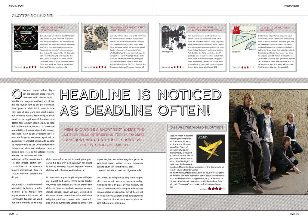 Magazine, Draft One by mrgraphicsguy on DeviantArt