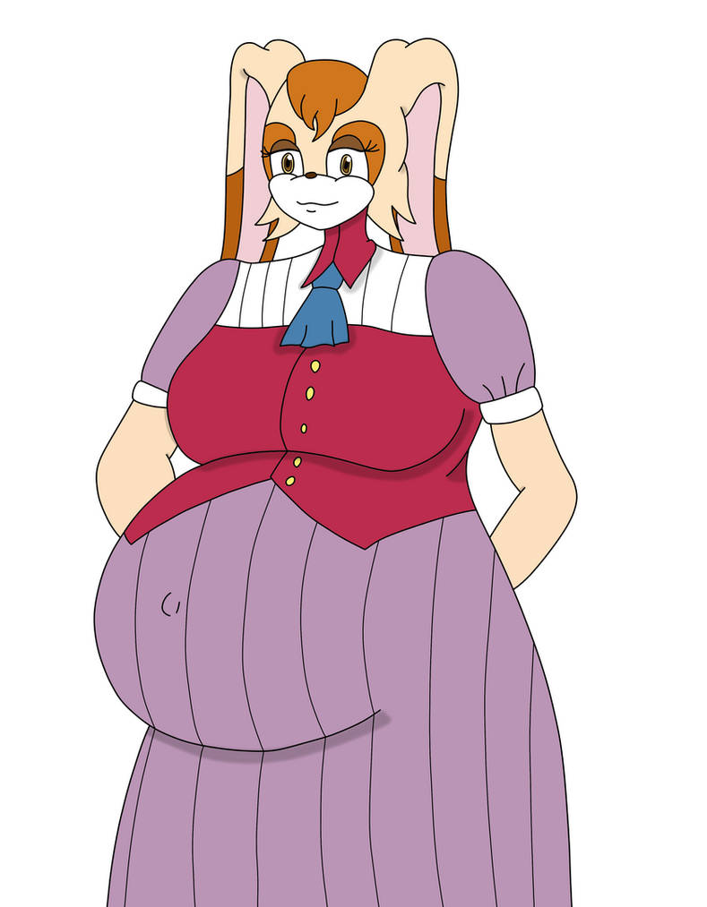 Pregnant Vanilla The Rabbit By Hmnfly On Deviantart