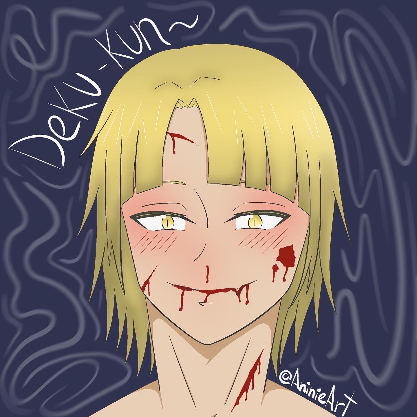 Male Version Toga Himiko 3 By Aninieart On Deviantart