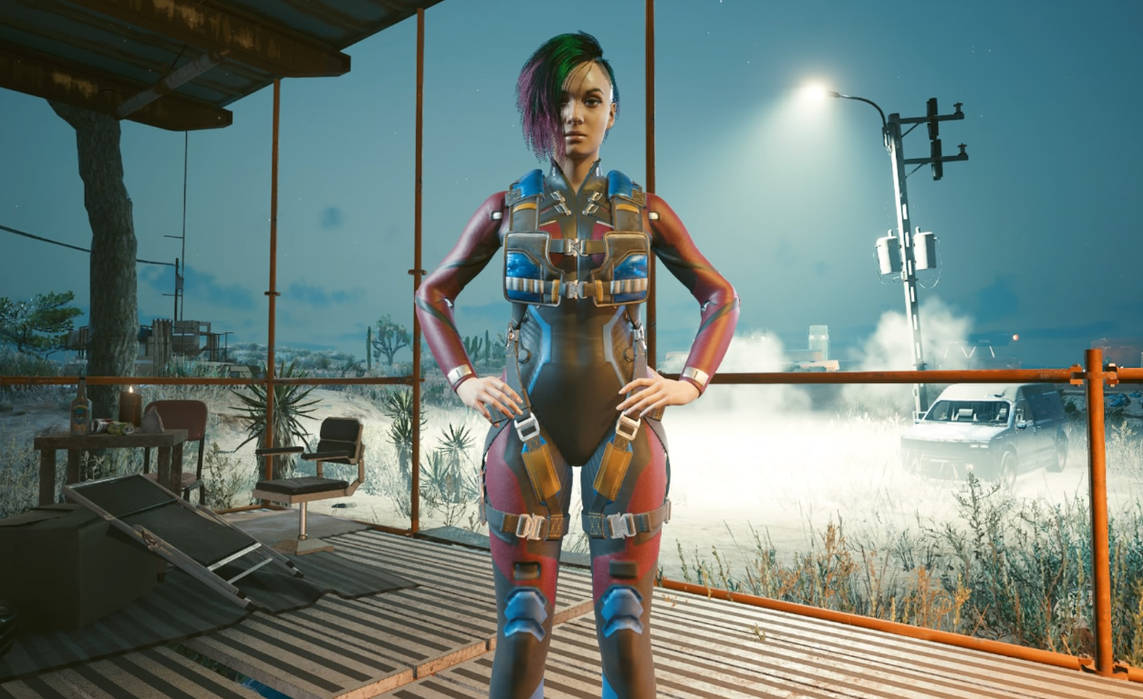 Judy Alvarezs Amazing Wetsuit Cyberpunk 2077 By Comicartifact On