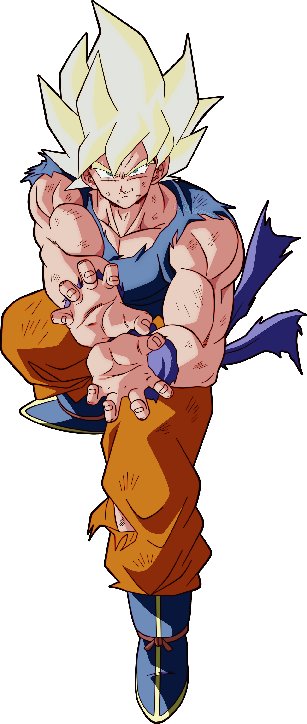 Goku Ssj Namek By Saodvd On Deviantart
