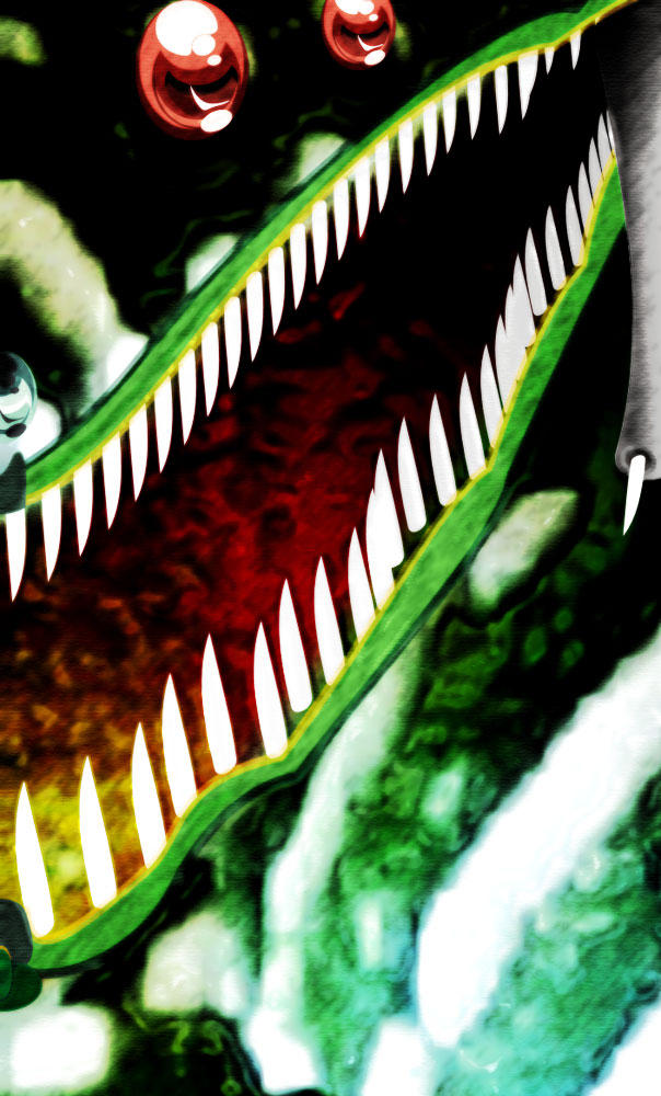 hexagon frog head by aspace on DeviantArt