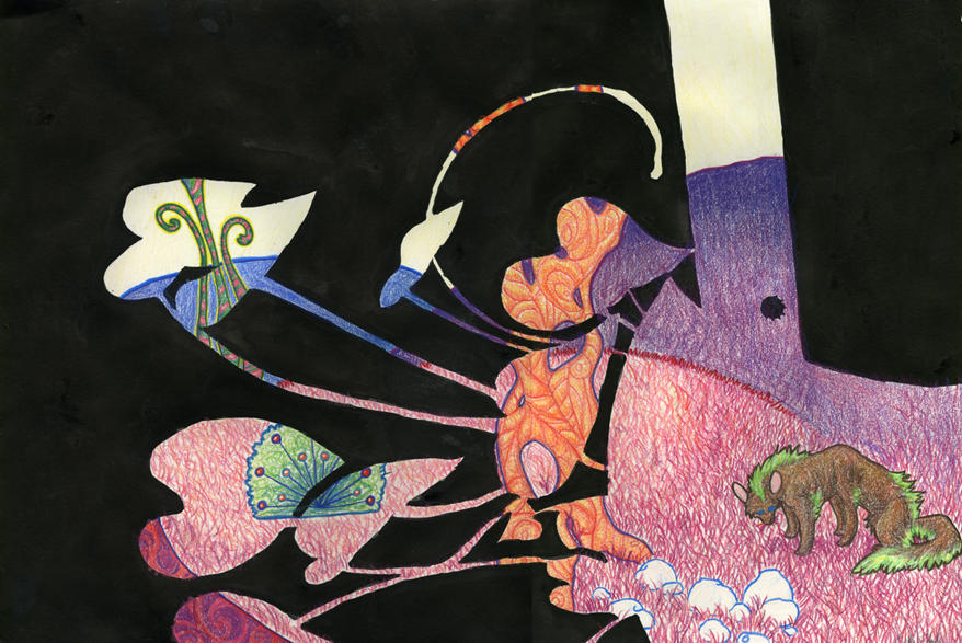 Seussian scenery. by badgercall on DeviantArt