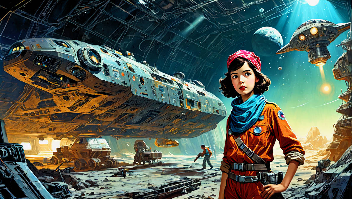 Technicians - Asteroid Mining by GimmeBamba on DeviantArt Technicians - Asteroid Mining by GimmeBamba on DeviantArt