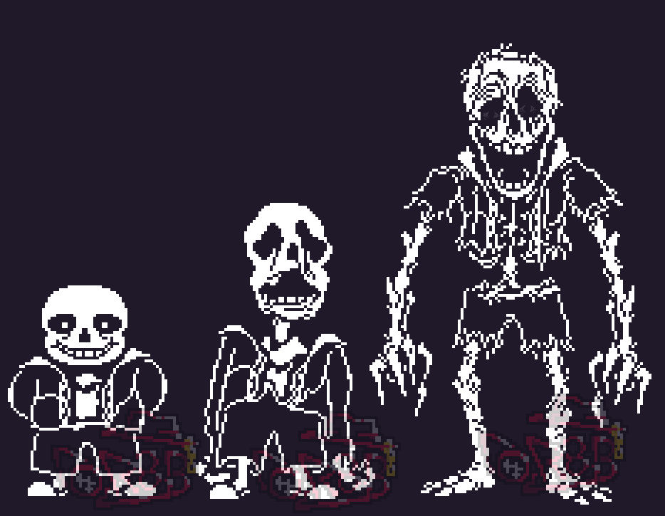 Ulc Bonewalker1 Sans Sprite Update Again By Red8bit On Deviantart