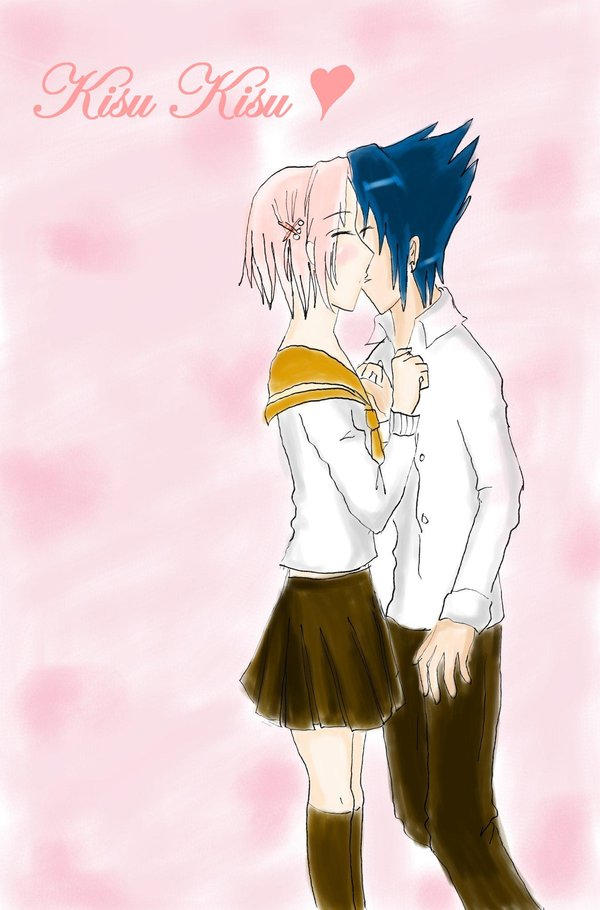 Kisu Kisu By Animezirow By Naruhina Sasusaku On Deviantart