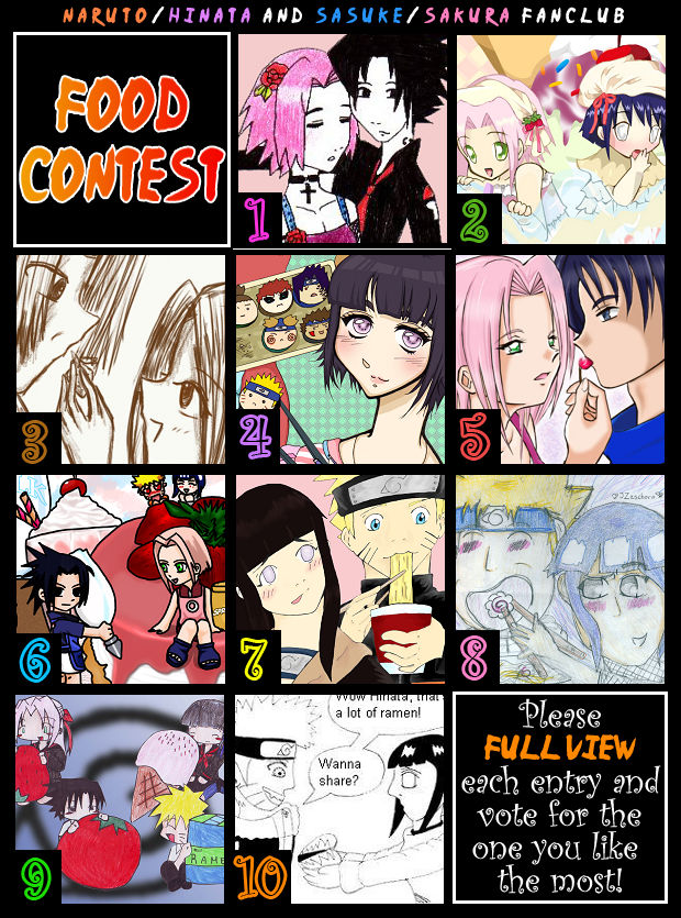 Food - Fanart CONTEST by NaruHina--SasuSaku on DeviantArt