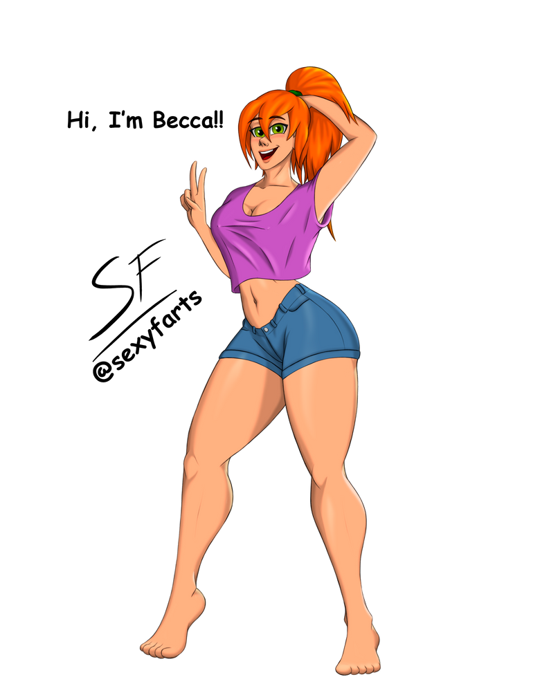 Becca Farter By Sexyfarts3 On Deviantart