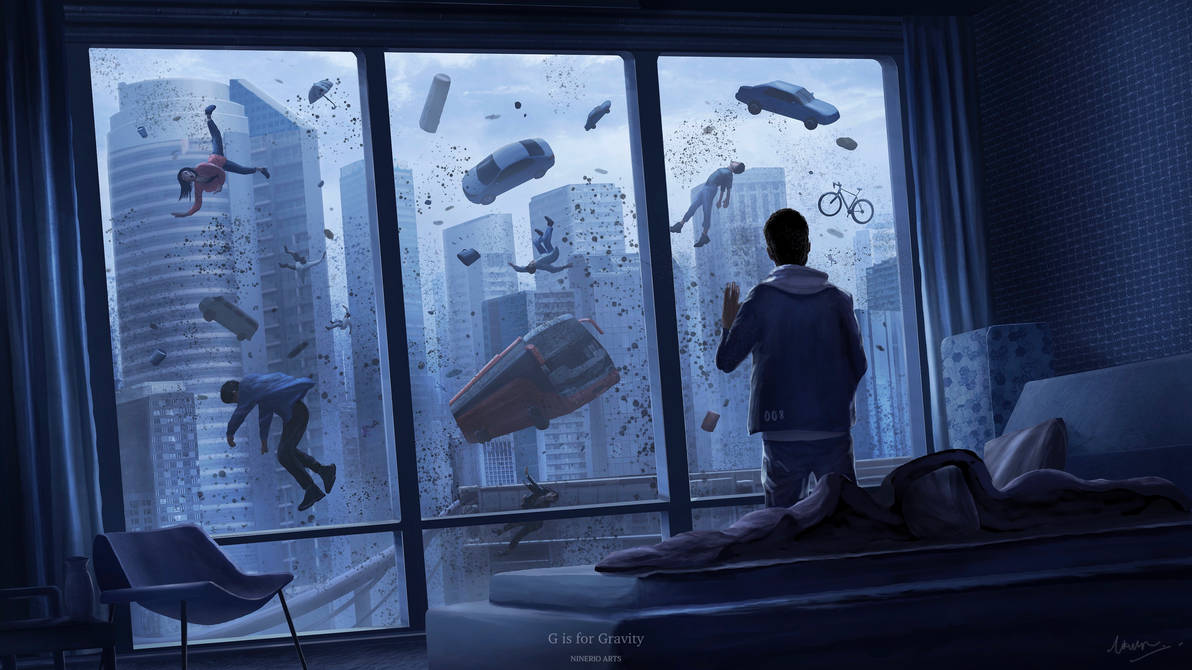 G Is For Gravity Gravity Distortion By Ninerio On Deviantart