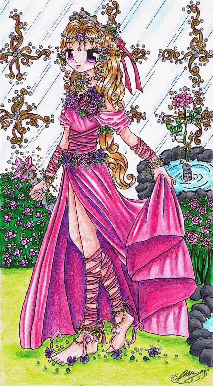 A Beautiful Flower Princess... by vulpixfairy on DeviantArt
