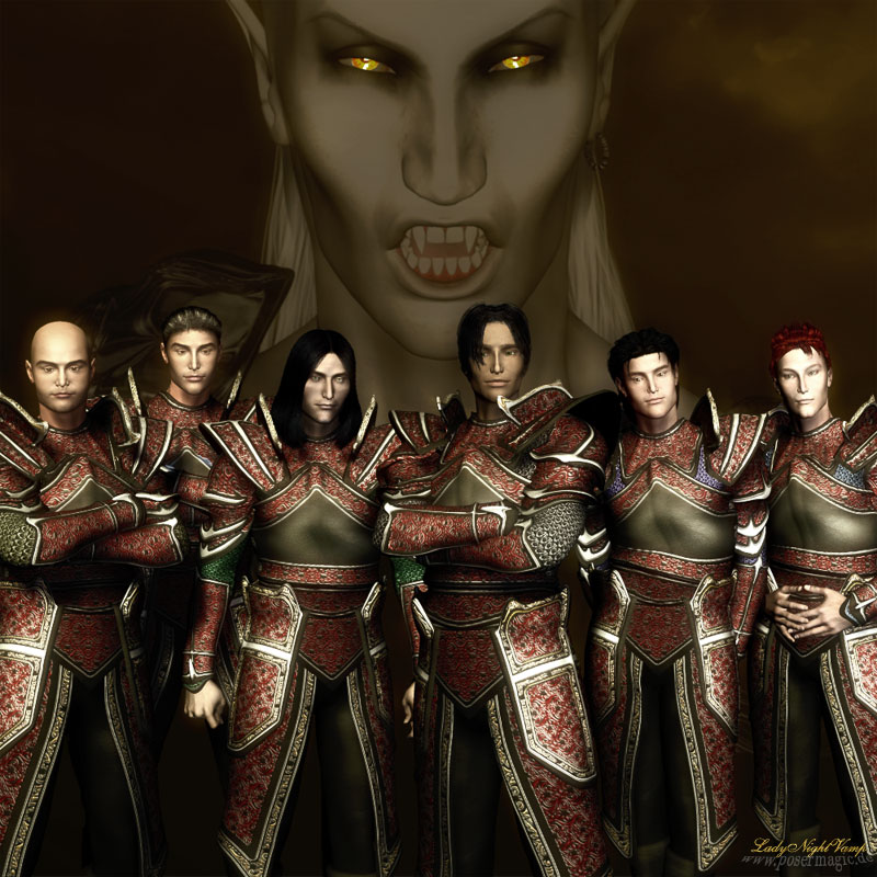 Legacy of Kain - The 6 serafan by LadyNightVamp on DeviantArt
