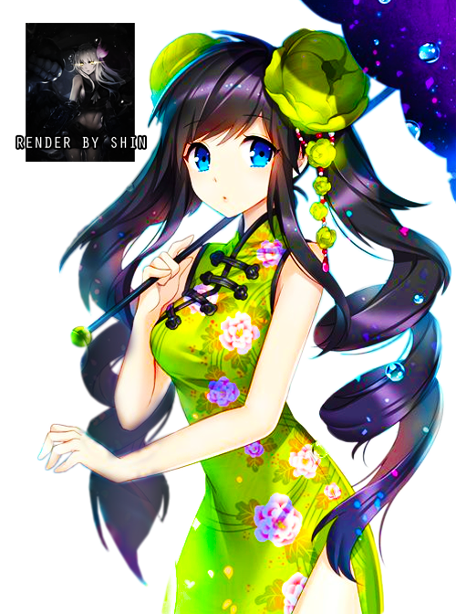 Anime Chinese Girl Render By Le Ryuuji On Deviantart