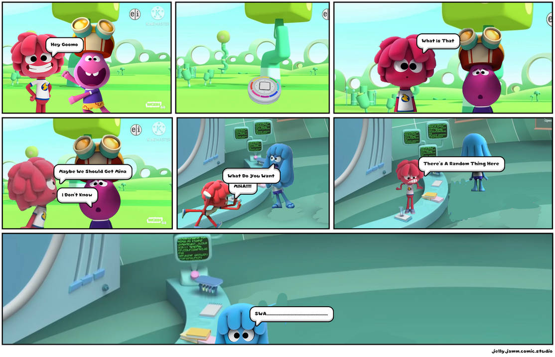 Jelly Jamm Comic 01 By Bonkersmurray On Deviantart