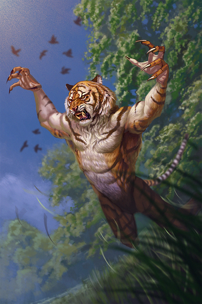 Weretiger By Metalratrox On Deviantart
