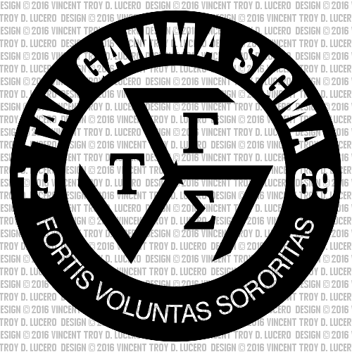 Tau Gamma Sigma Logo By Vincent Troy D Lucero By Vincentvantroy On Deviantart